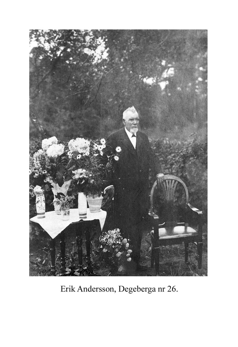 Degeberga nr 26, Erik Andersson