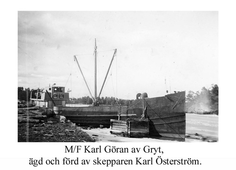 Gryts brygga, MF Karl Göran