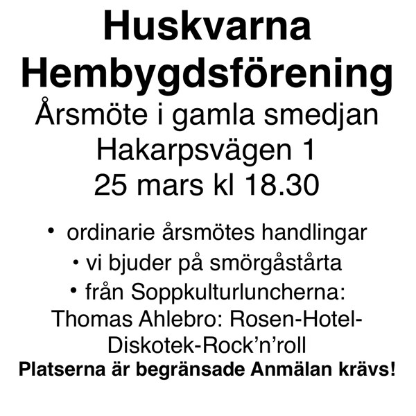 Huskvarna Hembygdsförening