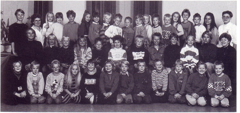 Skolfoto från kyrkskolan