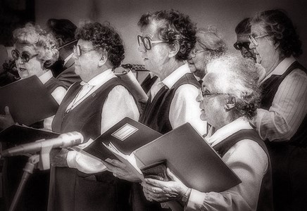 Riddarhyttans PRO-kör 1980-talet