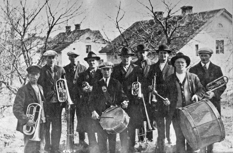 Kårbergs Musikkår tidigt 1920-tal