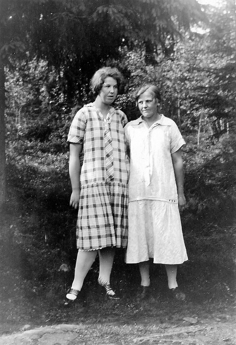 Edit Svensson och Märta Karlsson