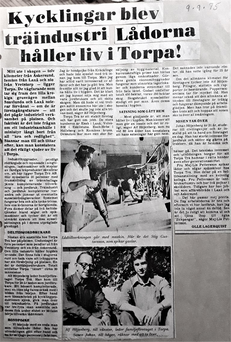 Norra Torpa träindustri