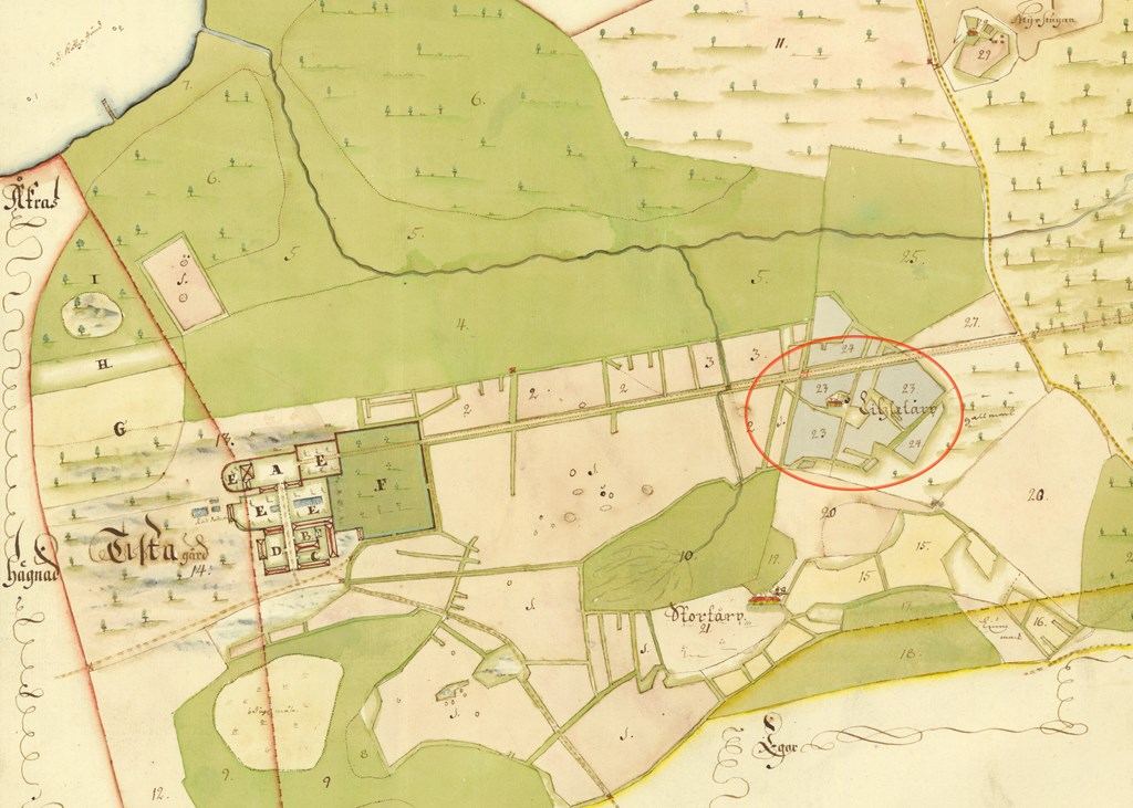 Tista slott, f d Bärbo församling