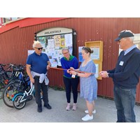 Invigning av Örbyhusvandringen