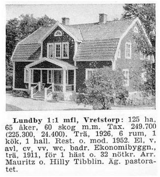 Lundby 1:1 Prästgård